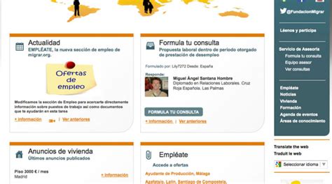 Correos Renueva El Patrocinio Del Portal Migrar Org De Cruz Roja
