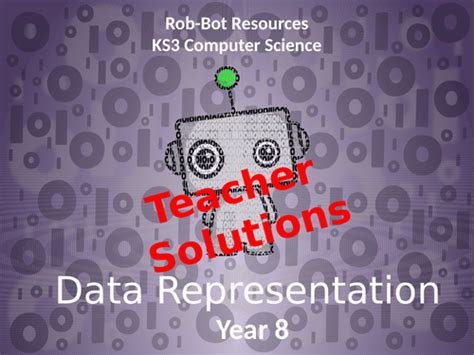 ks3 computer science data representation year 8 teaching resources