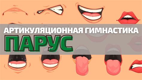 УПРАЖНЕНИЕ №4 «ПАРУС Артикуляционная гимнастика с логопедом Youtube
