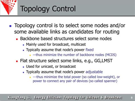 Ppt A Unified Energy Efficient Topology For Unicast And Broadcast