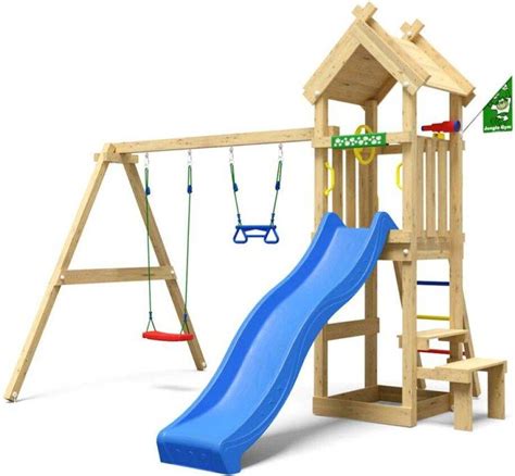 Jungle Gym Totem Play Tower With Swing And Slide • Pris