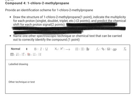 Solved Compound 1 Methyl Butanoate Provide An