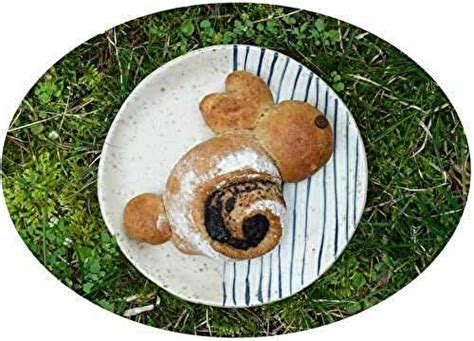 Lapins briochés à la farine semi complète crème pâtissière au cacao
