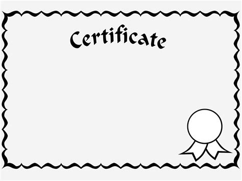 Frame Diploma Certificate Frame Ppt Backgrounds