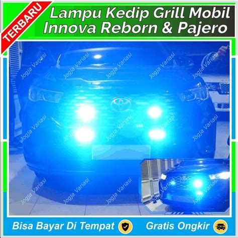 Jual LAMPU FLASH TEMBAK GRILL KEDIP BUMPER DRL LED MOBIL MOTOR MATA SUPER TERANG Shopee