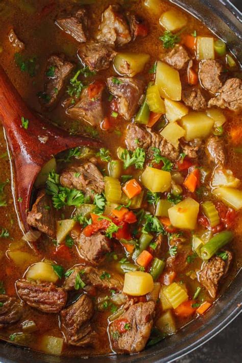 Vegetable Beef Soup Recipe