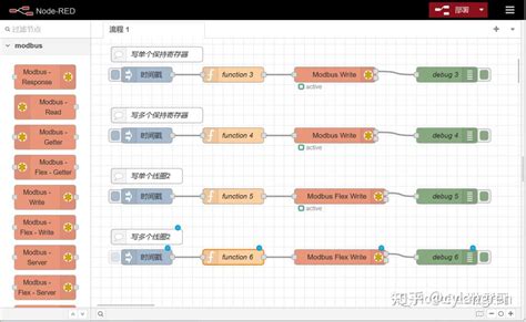 Node Red与ModbusTCP设备通信写数据 知乎