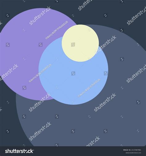 Circle Gemotric Background Design Stock Illustration 2137487981