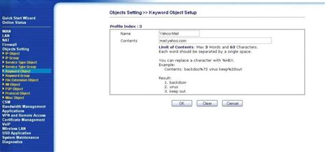 How To Use Blacklist And Whitelist Websites Using Firewall Keyword