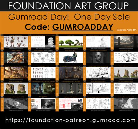 Gumroad Day All Tutorials 40 Off Foundation Patreon