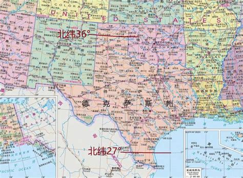 德克萨斯州地图中文版美国德州地图全图中文 伤感说说吧