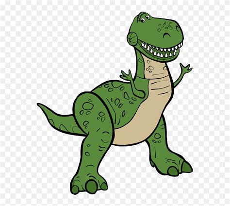 Rex Toy Story Drawing Clipart 5554665 Pinclipart