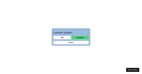 Switch Toggle Web Component Codesandbox