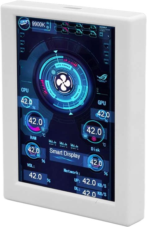 Pc Cpu Data Monitor Pc Temperature Monitor Plug And Play Metal Case