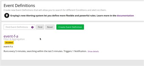 Event Definition Find Button Is Broken · Issue 12971 · Graylog2