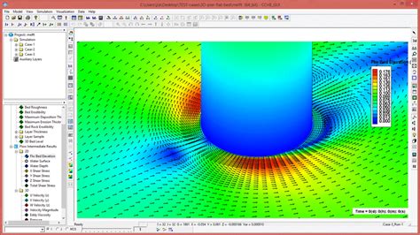 Cche Model Graphical User Interface National Center For Computational Hydroscience And Engineering