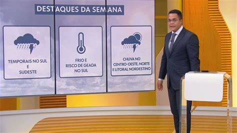 Previsão do tempo Após domingo de sol semana começa retorno da