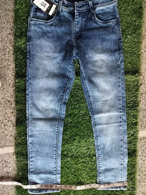 Regular Fit Men Casual Wear Faded Denim Jeans Blue At Rs 380piece In