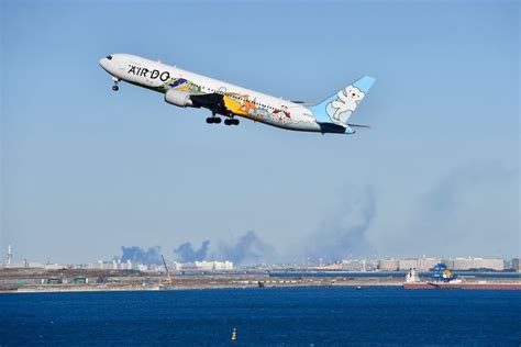 ベアドゥ北海道JETのJA602A退役のため羽田出発 過去にはモヒカン姿も TRAICYトライシー