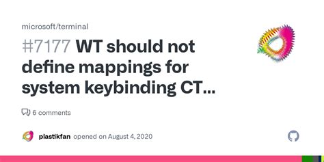 wt should not define mappings for system keybinding ctrl alt