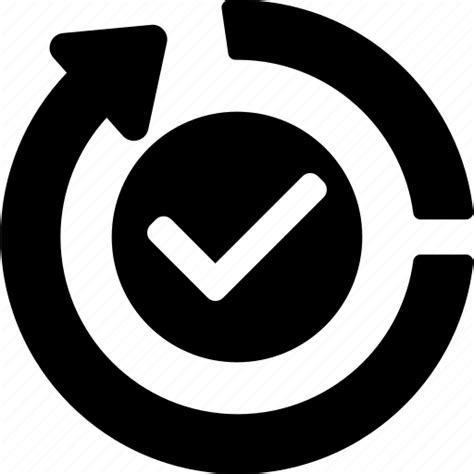 Redo Recycle Refresh Arrows Reload Repeat Sync Check Icon Download On Iconfinder