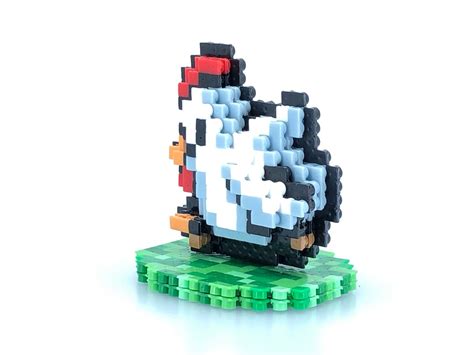 Cucco With Base Legend Of Zelda Link To The Past Inspired Etsy