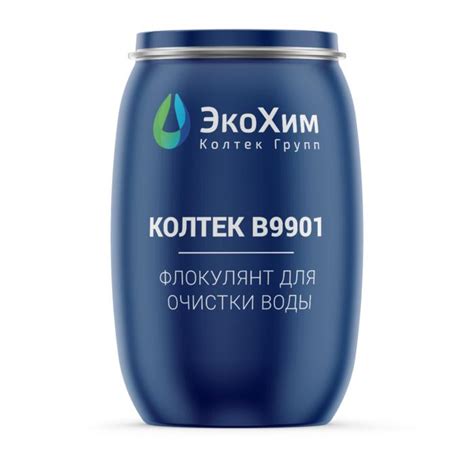 Флокулянт для очистки воды Колтек В9901 | Продукт | ЭкоХим - Колтек