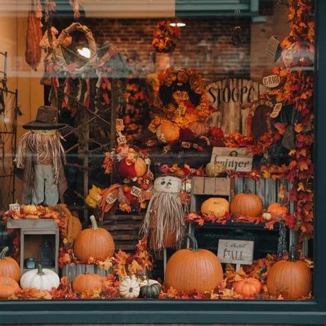 Fall Window Displays To Inspire Your Creativity Ostrali Com