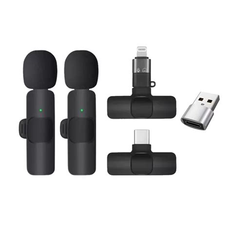 Micrófono Inalámbrico x Para Celular Y Computador Tipo C Usb