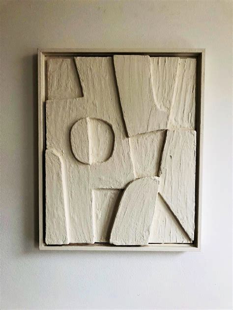 Abstract Plaster Art 3d Etsy