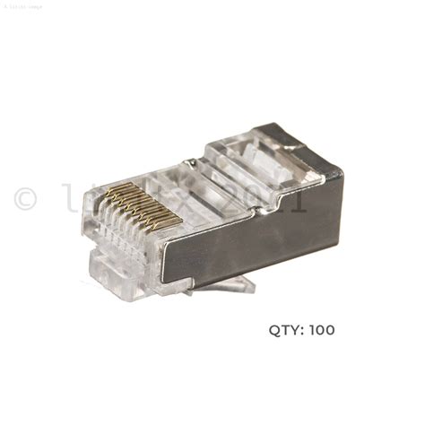 Ubiquiti Uisp Rj45 Connector Box Of 100 Uisp Connector Shd