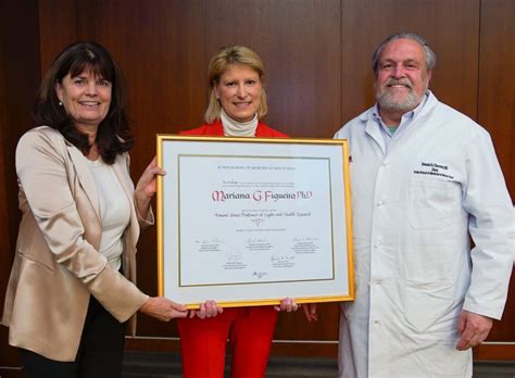 Dr Mariana Figueiro Awarded Endowed Professorship Ceremony Held On November EdisonReport