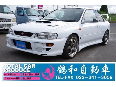スバル インプレッサ Wrxタイプr Stiバージョンv 4wd Mt 2ドア 電動格納ミラー アルミホイール Cd ミュージックプレイヤー