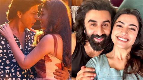 Shah Rukh Khan Nayanthara In Jawan To Ranbir Kapoor Rashmika In Animal