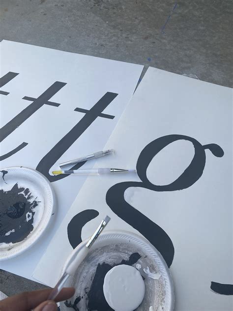 Letterforms In A Real Life Grid Behance