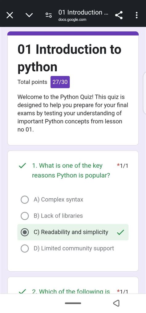 Python Quiz Score Ai Machinelearning Test Basicofpython Afzaal Ijaz