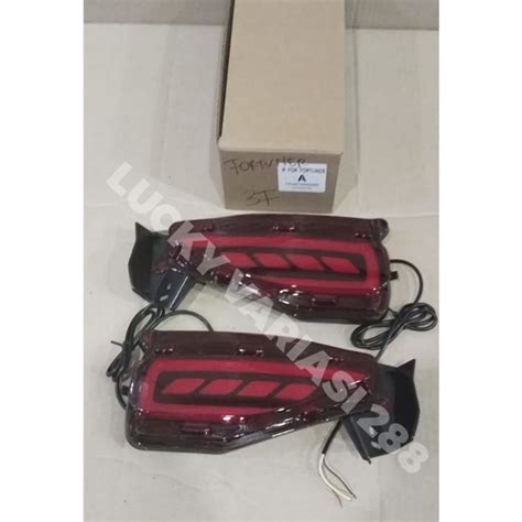 Jual Lampu Reflektor Bumper LED All New Fortuner VRZ TRD GR 2016 2022 3