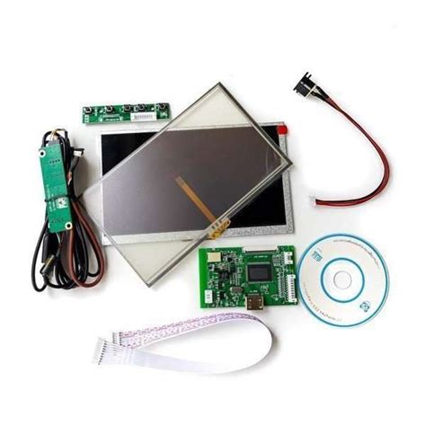 7 Inch LCD Touch Display With Driver Board Kit For Raspberry Pi Iotwebplanet Com