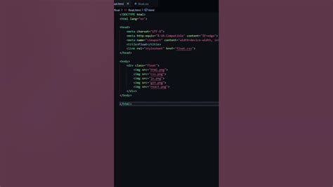 Floating Icons Using Html Css Html Codewithharry Akcoding Trending