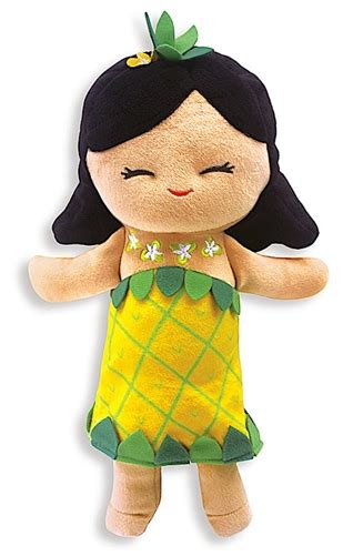 Plush Pineapple Princess Doll