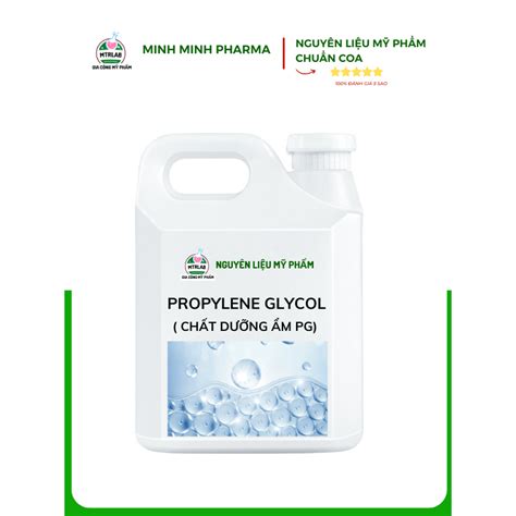 [ Mẫu Mini] 50g 100g ChẤt DƯỠng Ẩm Propylene Glycol Pg Ppg Nguyên Liệu Mỹ Phẩm Shopee