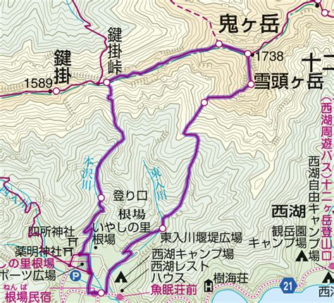 登山メモ雪頭ヶ岳鬼ヶ岳 こばやしけい硬式ブログ