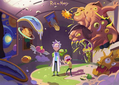 Artstation Rick And Morty