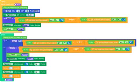 digiclock unit — uiflow2 programming guide master documentation