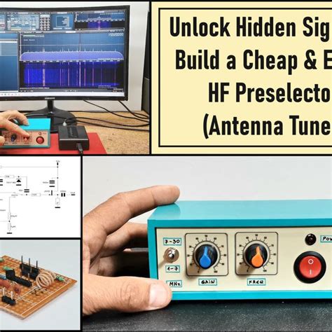 Build A Cheap Hf Preselector Antenna Tuner