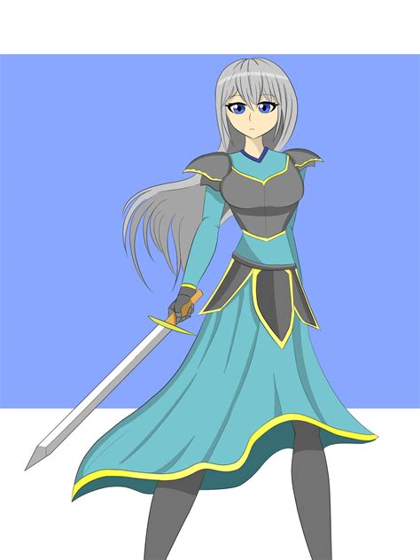 Young Swordswoman By Hoody Buddy On Deviantart