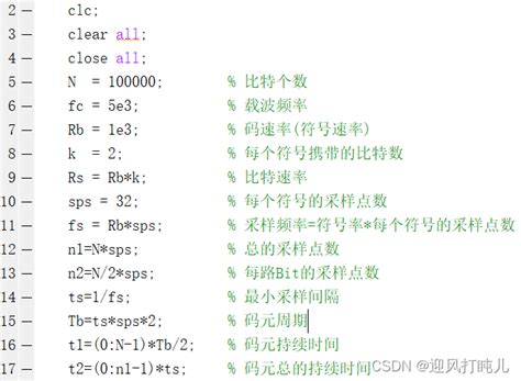 基于matlab实现qpsk调制解调仿真结果超详细matlab迎风打盹儿 Gitcode 开源社区