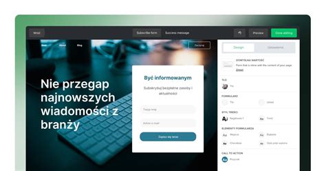 Darmowe Wbudowane Formularze Zapisu Mailerlite