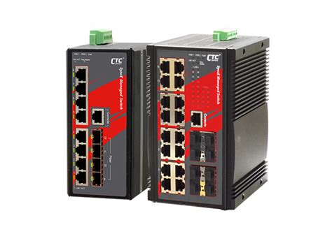 Switch Ethernet Synce Ieee 1588v2 Ptp Pour Réseaux Industriels Ctc