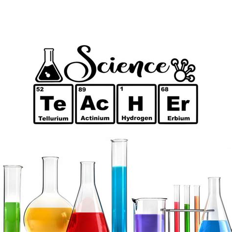 Science Teacher Decal Science Classroom Decor Science Class Decal Science Door Decal Back To